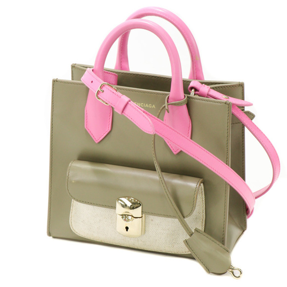 Balenciaga | Bags | Balenciaga Padlock Mini Afternoon 2way Shoulder Bag ...
